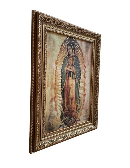 Cuadro Virgen de Guadalupe técnica polioleo Encuadro Mx 2