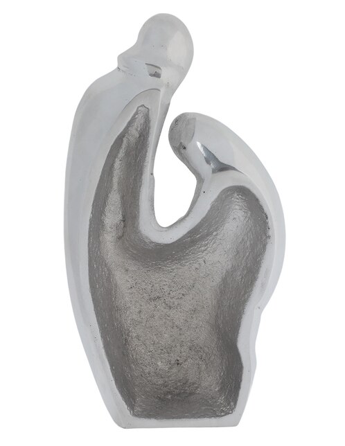 Figura de Sagrada Familia Casa Pewter de metal 3