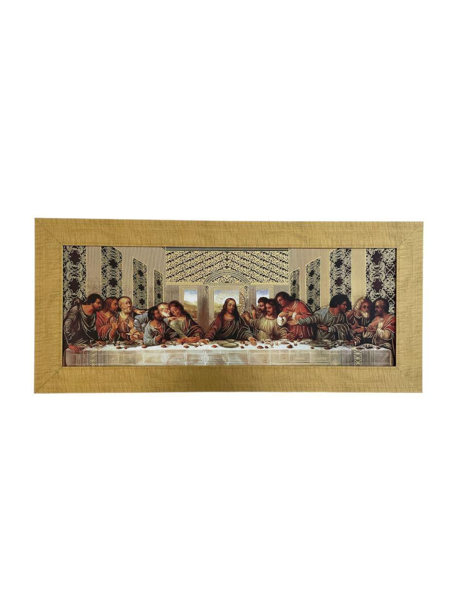 Cuadro Ultima Cena DaVinci técnica polioleo Encuadro Mx
